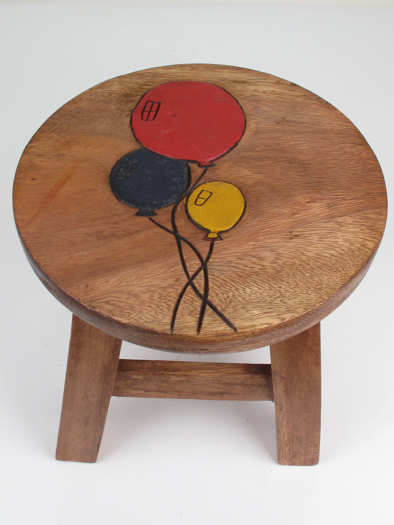 Balloon Kiddie Stool – Red Mud